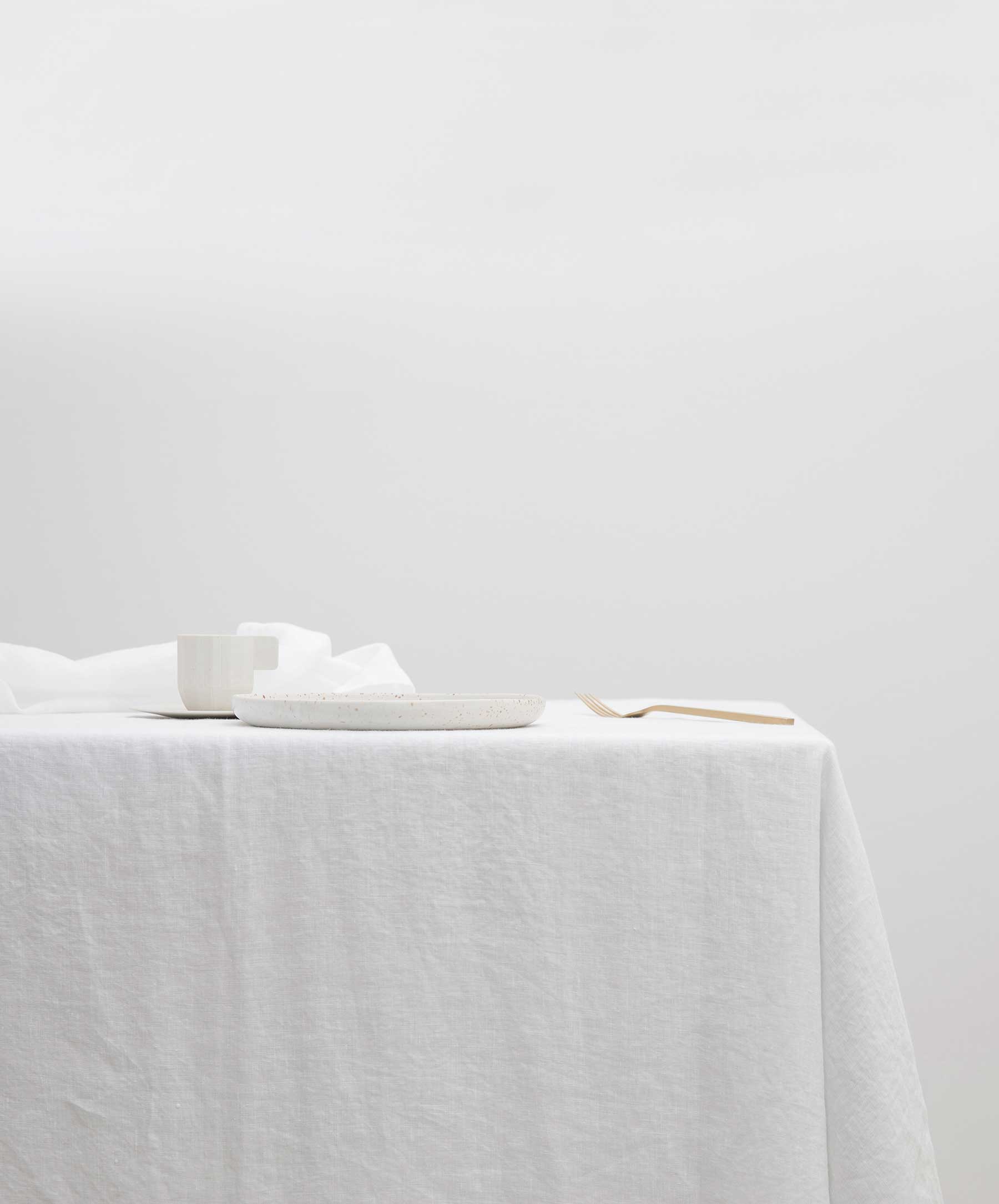 Linen Tablecloth - White | CULTIVER - Australia