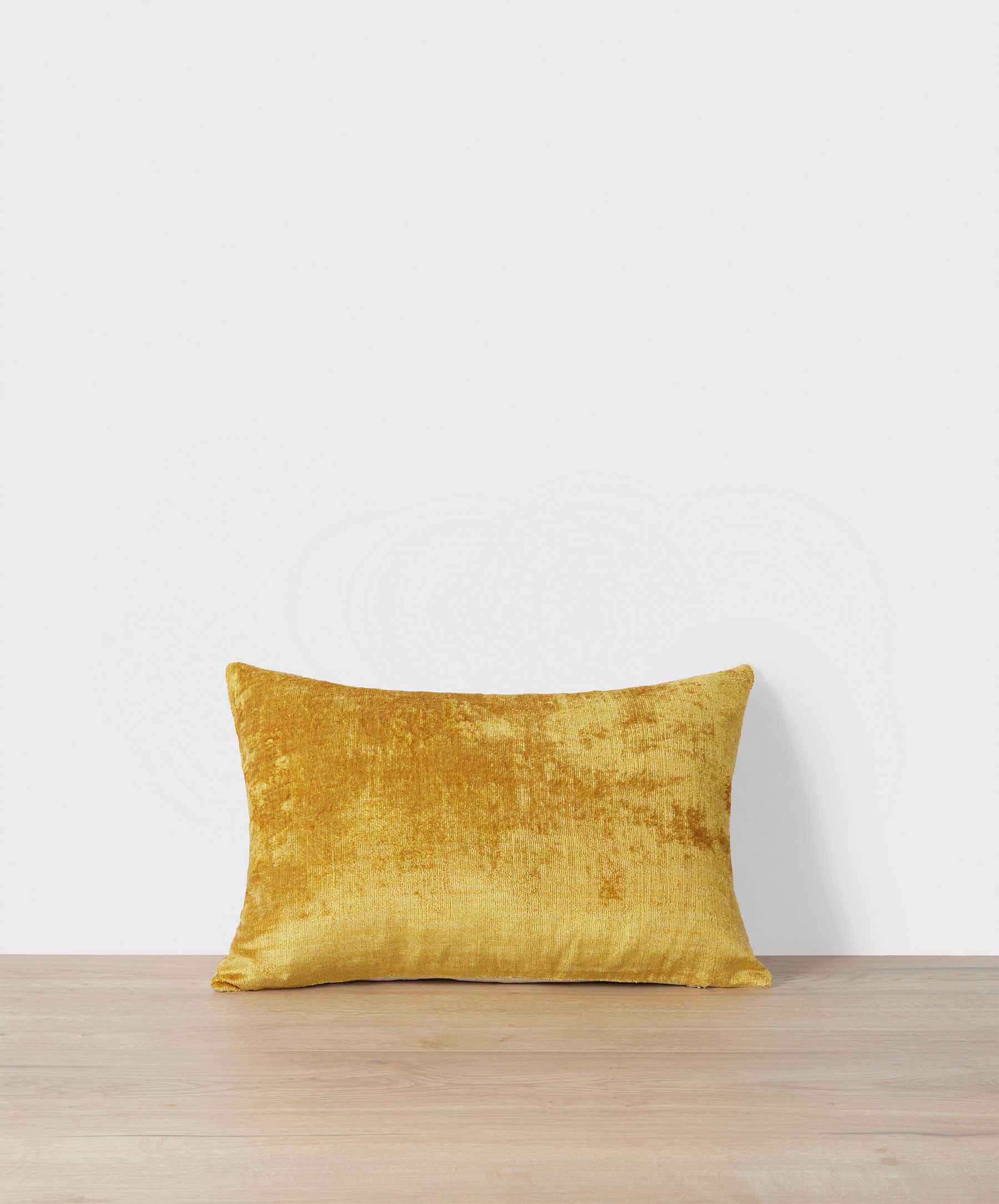 Talik Velvet Cushion Cover - Mustard | CULTIVER - Australia