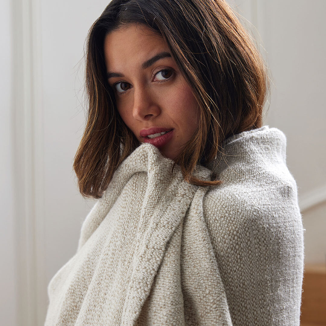 Linen Throws | Shop Throw Blankets Online- CULTIVER -Australia