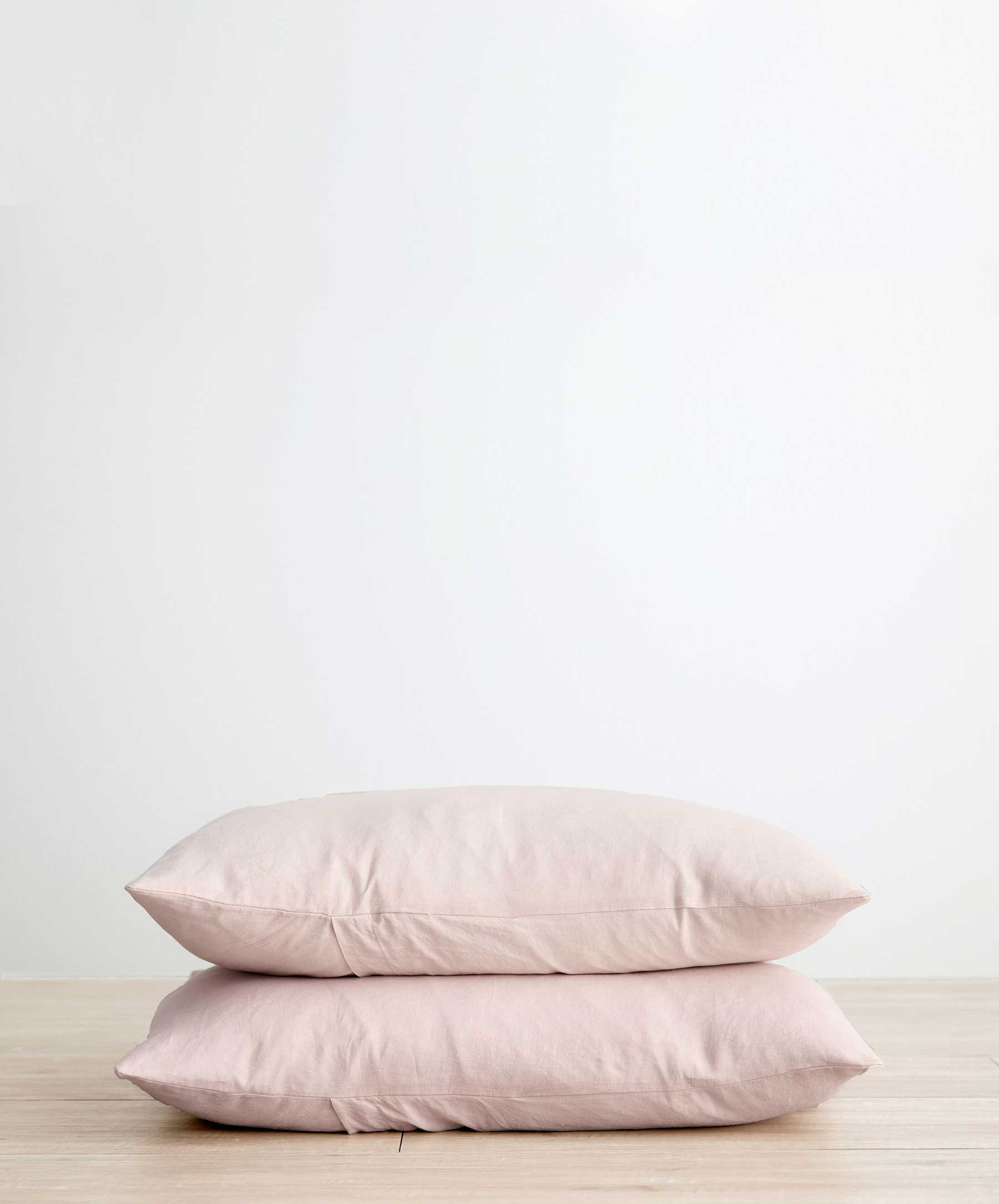 Linen Pillowcases - Blush | CULTIVER - Australia