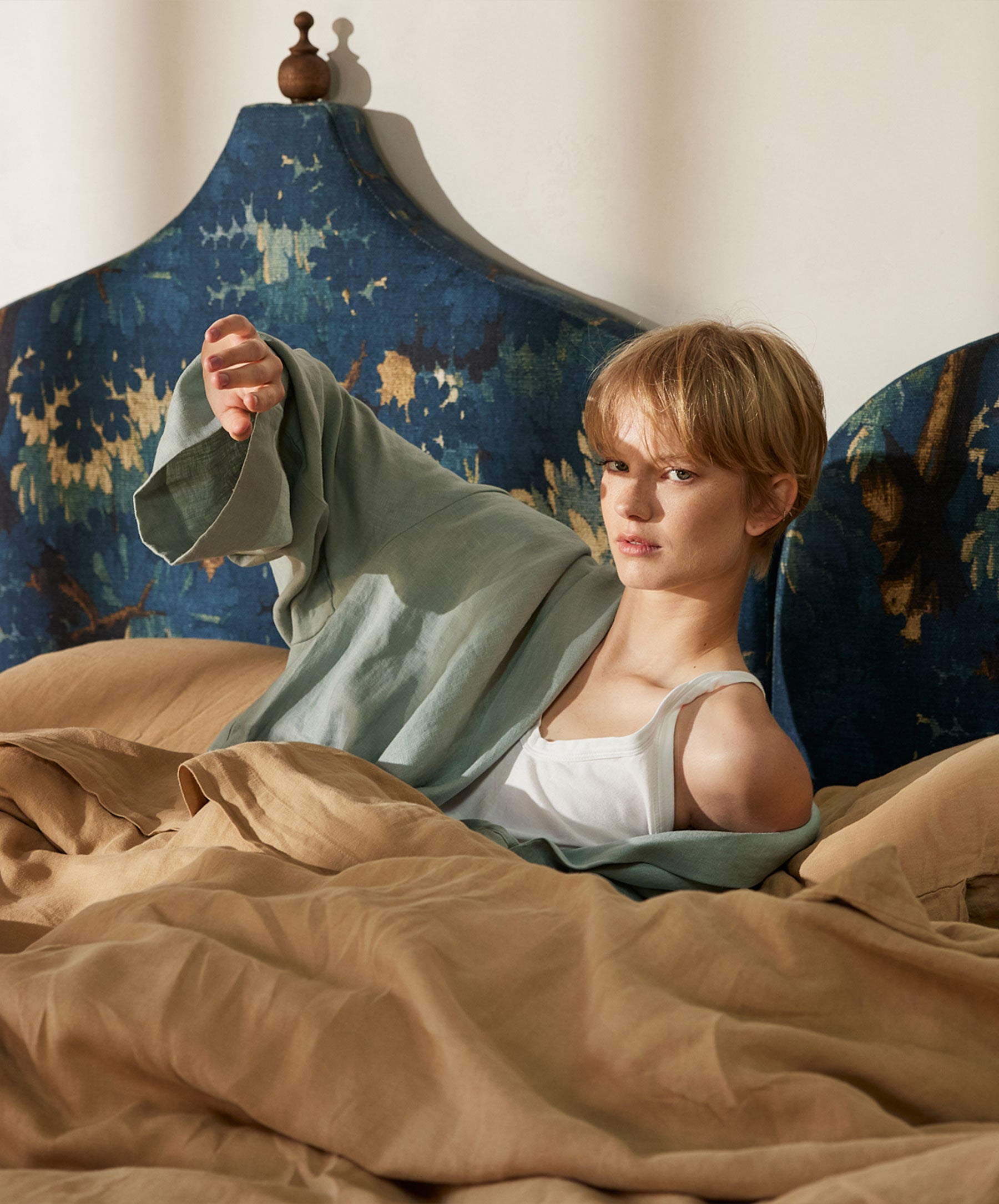 Linen Duvet Cover Set - Sand | CULTIVER - Australia