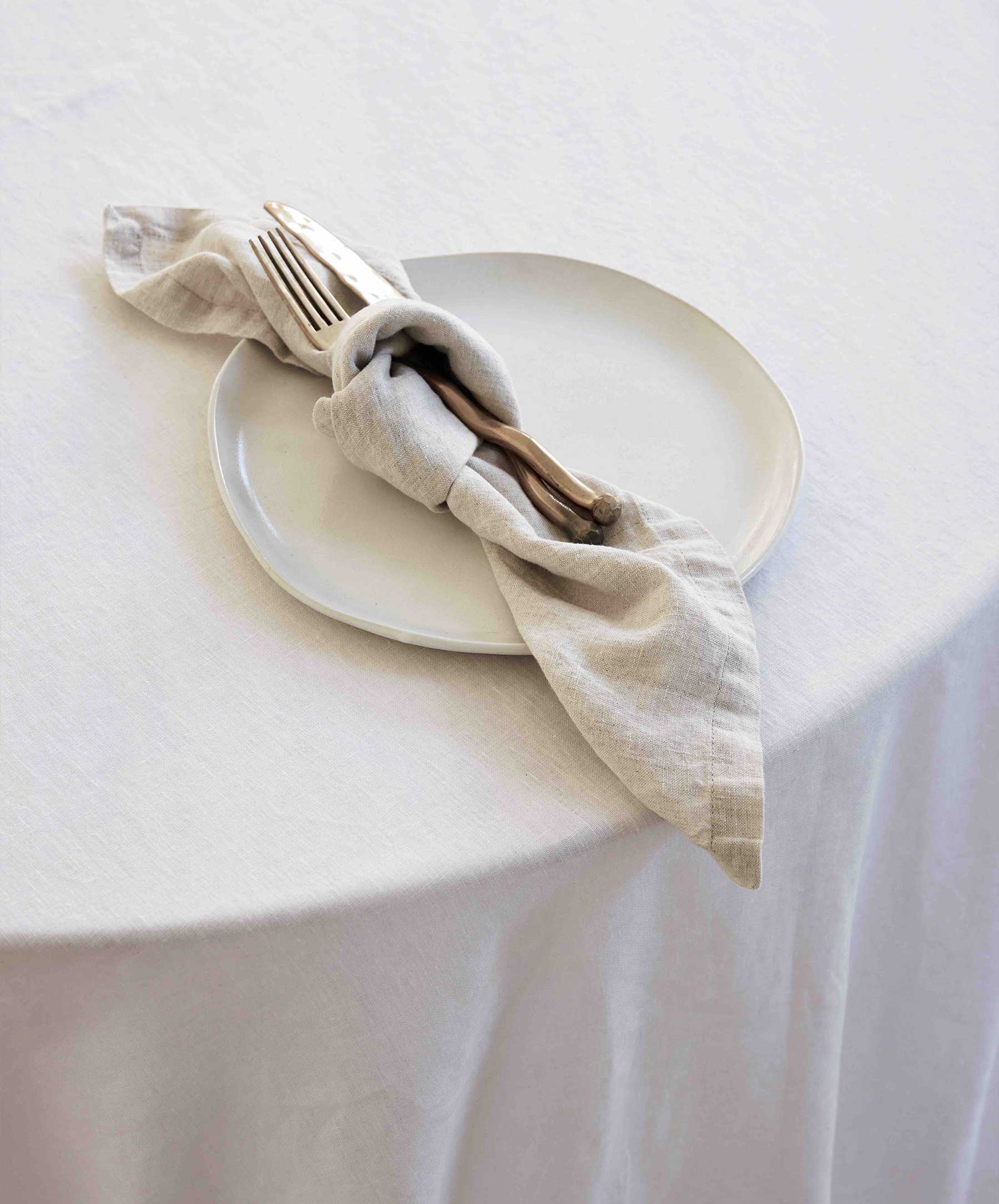 Linen Table Napkins - Natural | CULTIVER - Australia