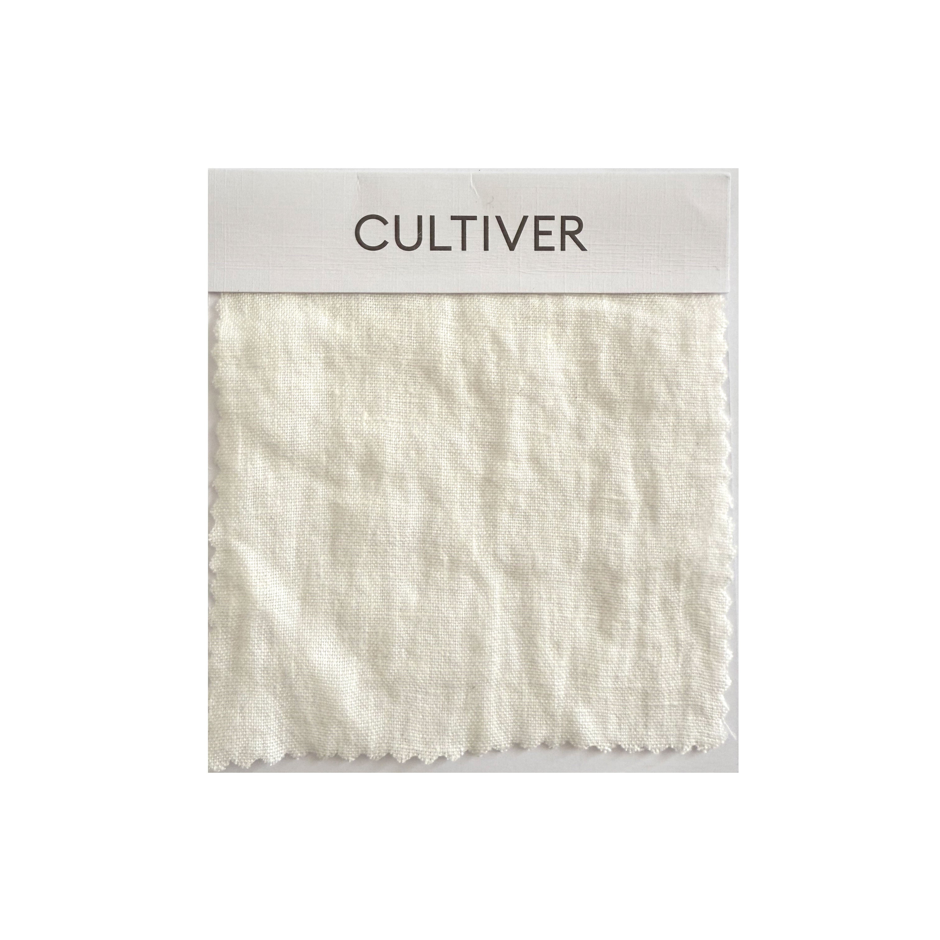 Complimentary Swatch Card - Ivory | CULTIVER - Australia