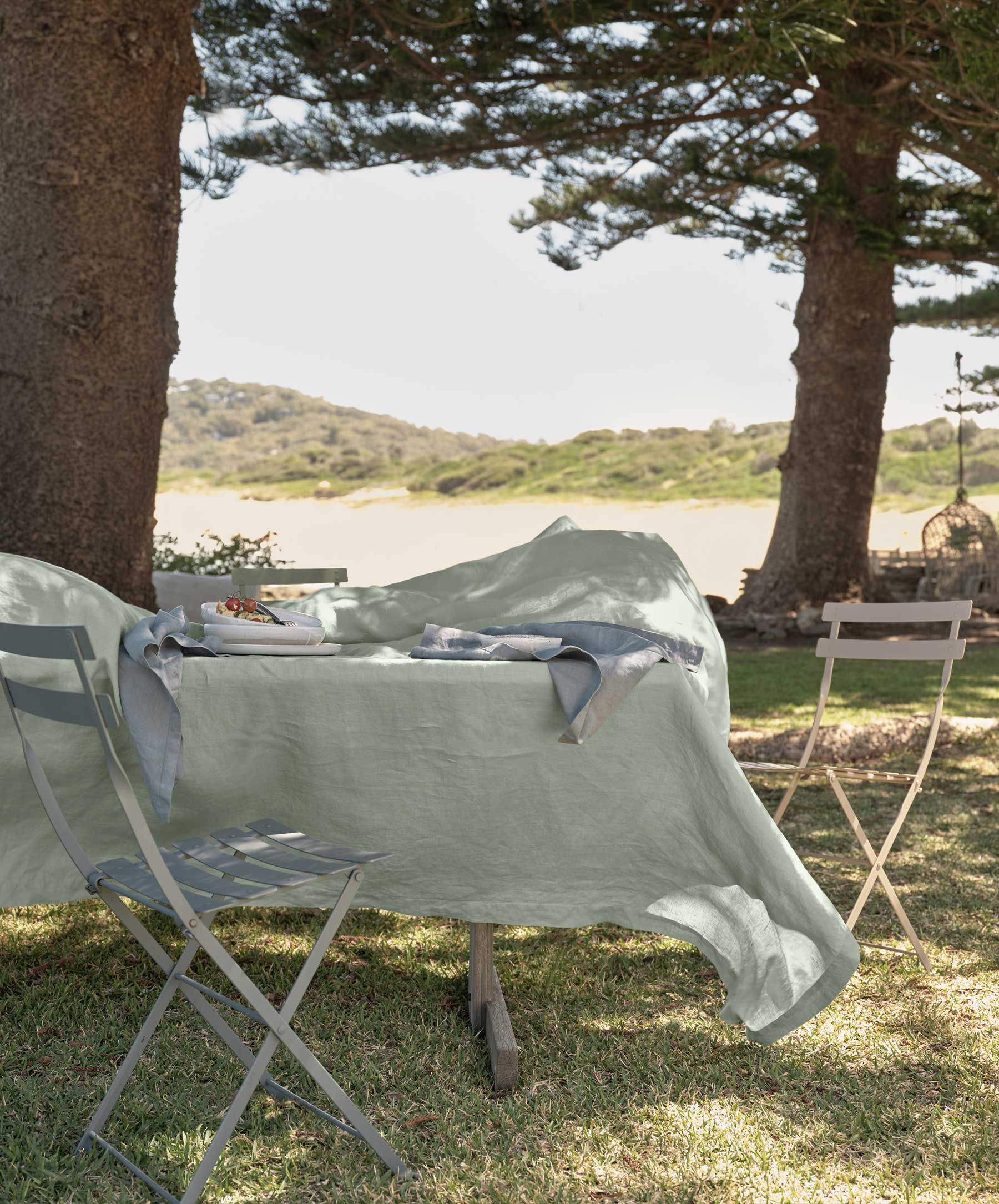 Linen Tablecloth - Sage | CULTIVER - Australia