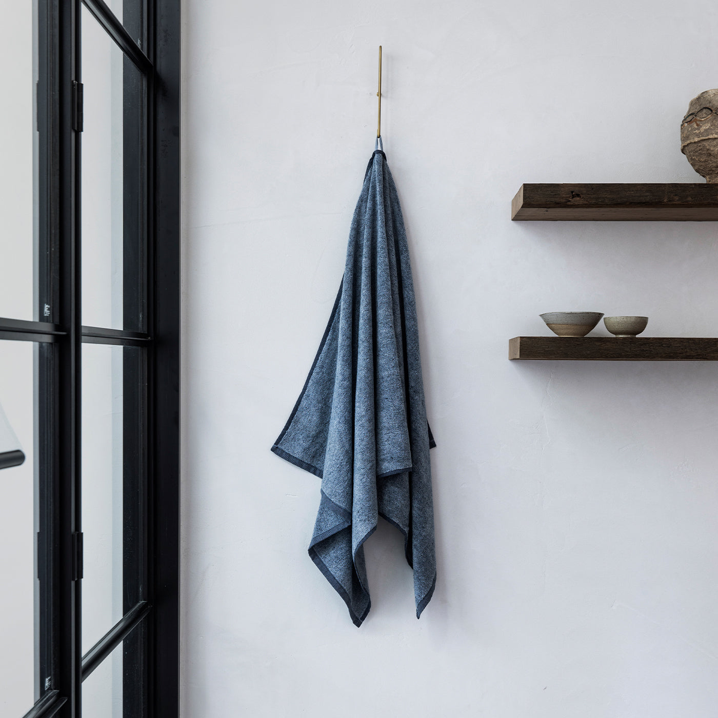 Luxurious Linen Bath Towels & Mats | CULTIVER Bathroom Collection ...